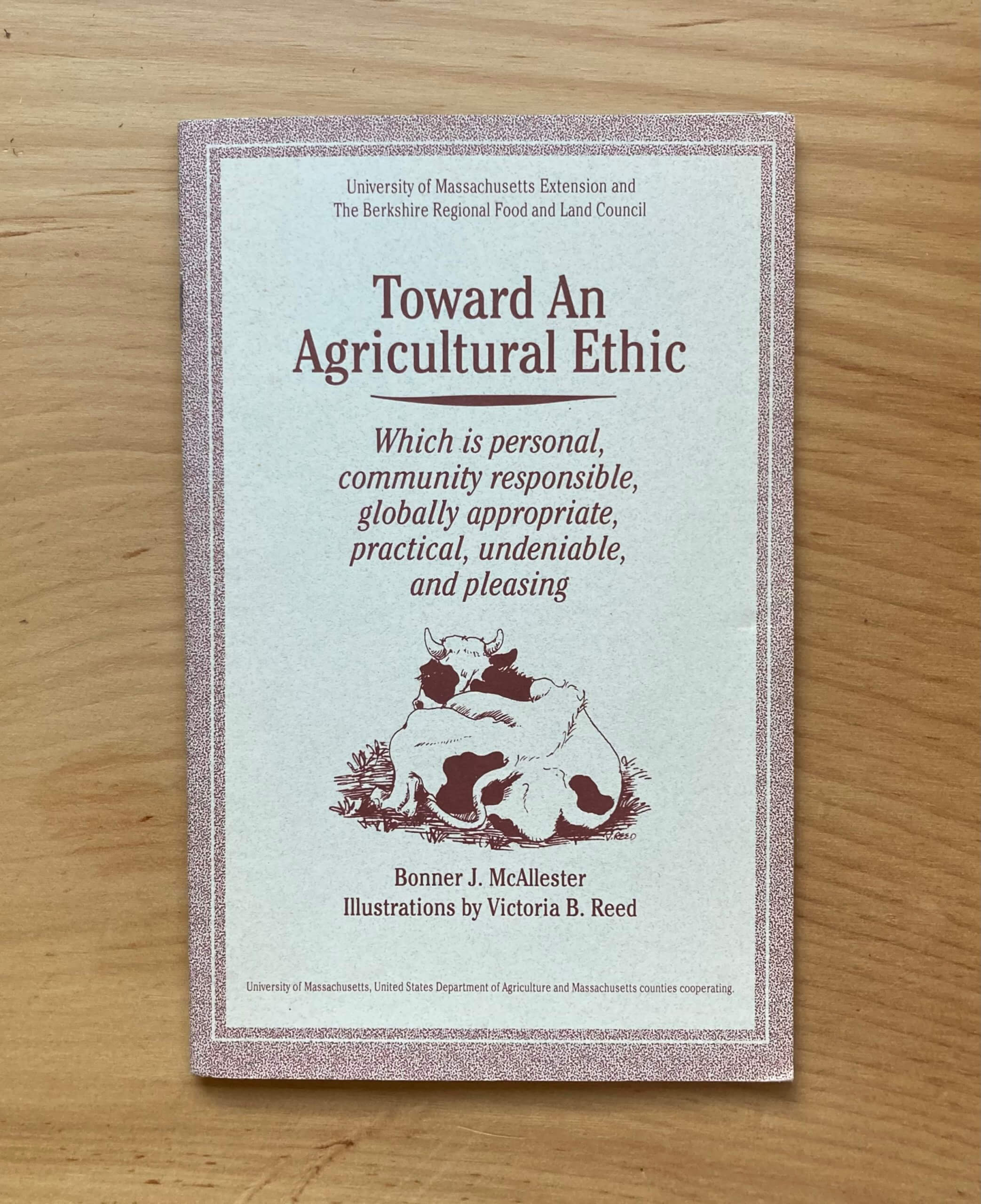 Toward an Agricultural Ethic - Schumacher Center for a New Economics